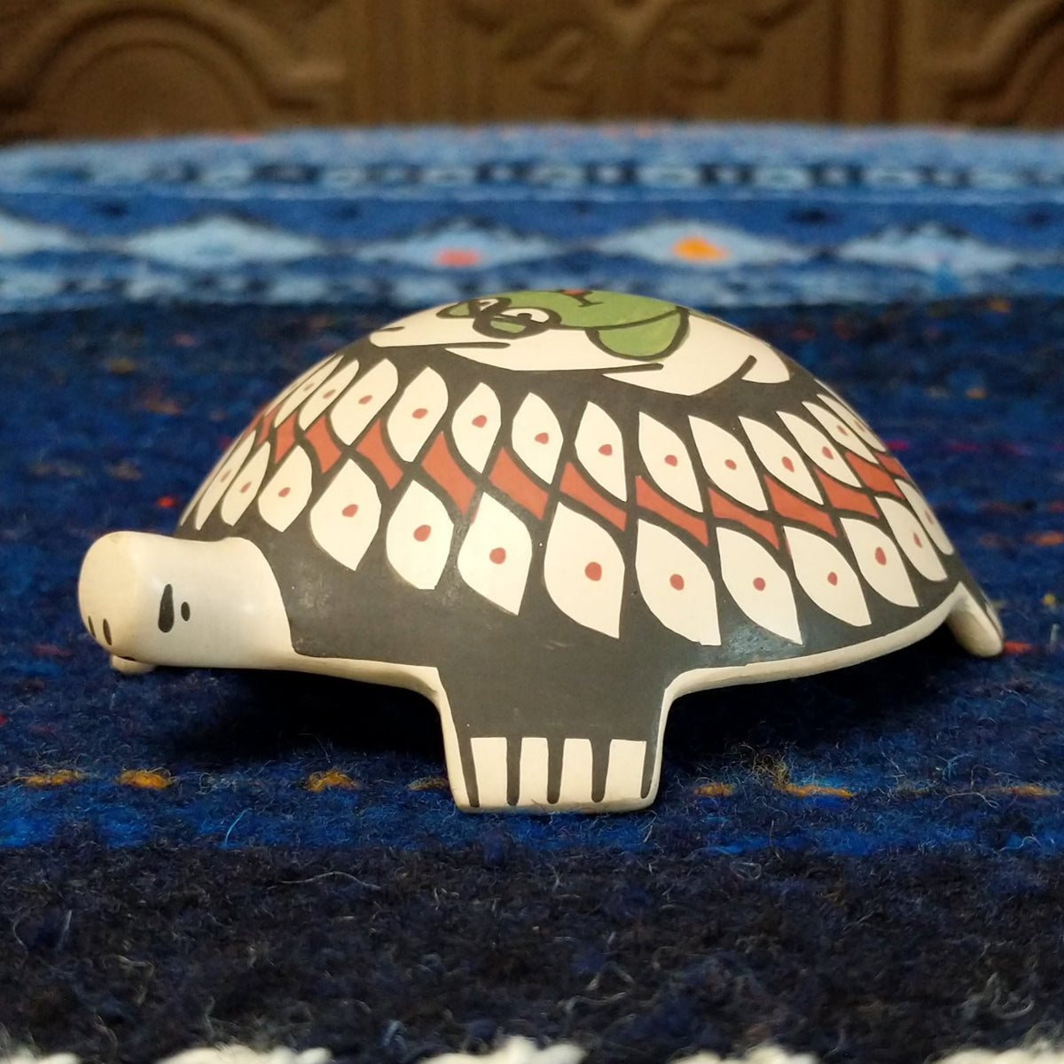 Mata Ortiz Turtle Pottery by Martha Hernandez SWT-POT-1042 – Arlene's