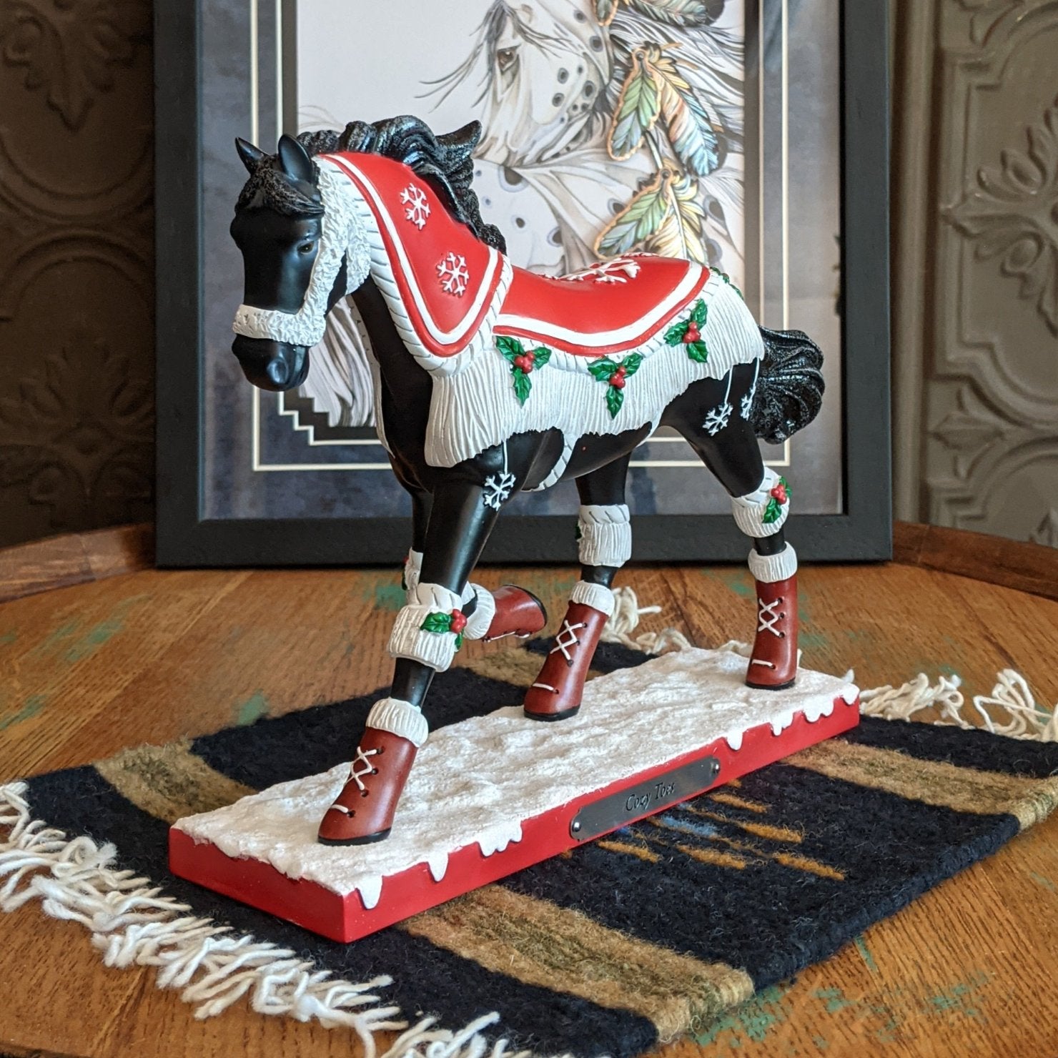 "Cozy Toes" The Trail of Painted Ponies by Lorna Matsuda GF-6015077LE ...