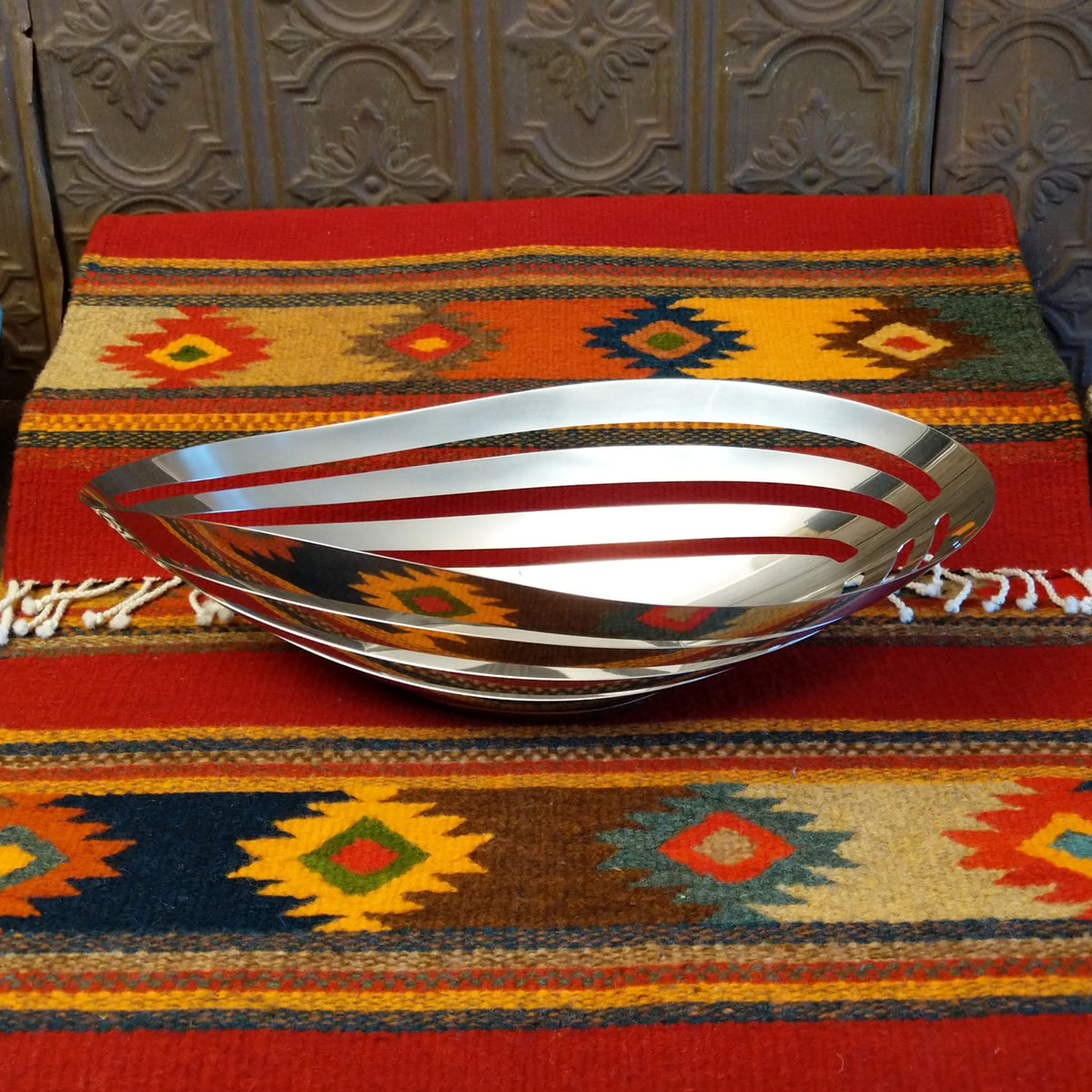 Pulse Bread/Fruit Bowl by Nambe GF-DEC-MT1192 – Arlene's